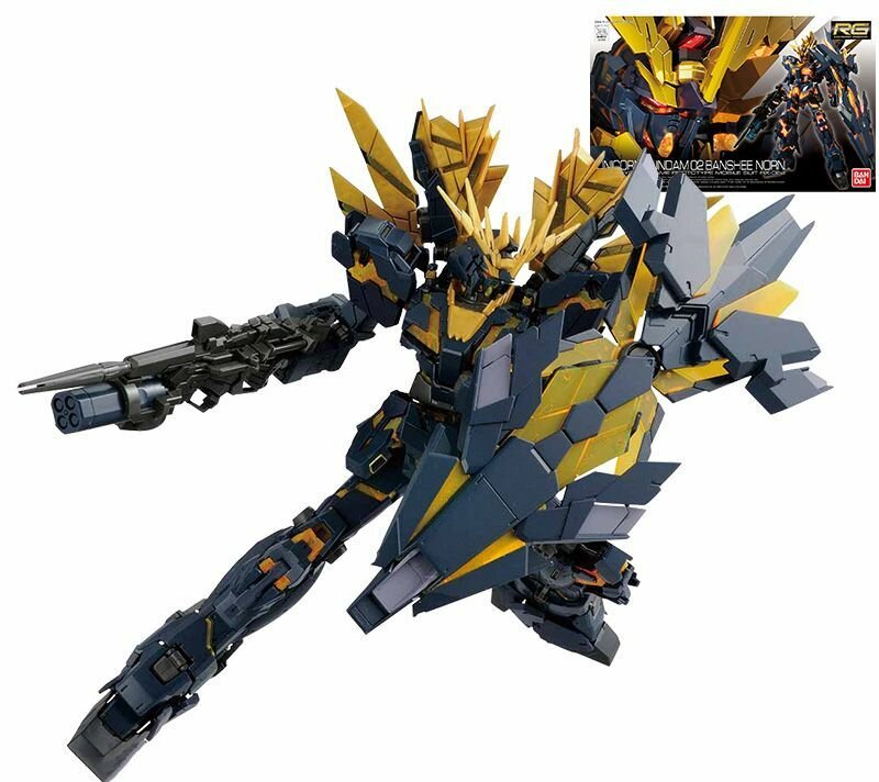 Фигурка Bandai RG 1/144 UNICORN GUNDAM 02 BANSHEE NORN Модель