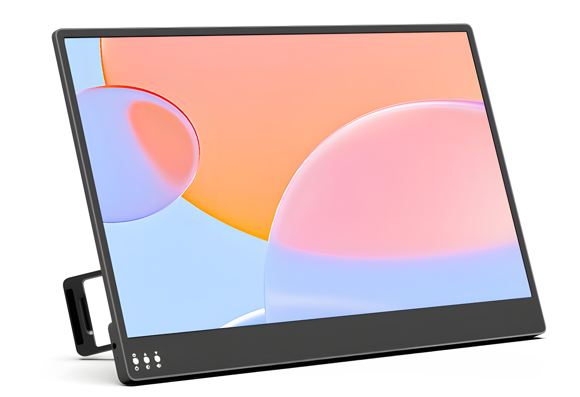 Портативный монитор 13.3" 133UCJ, 3840x2160, ультратонкий, с подставкой, черный