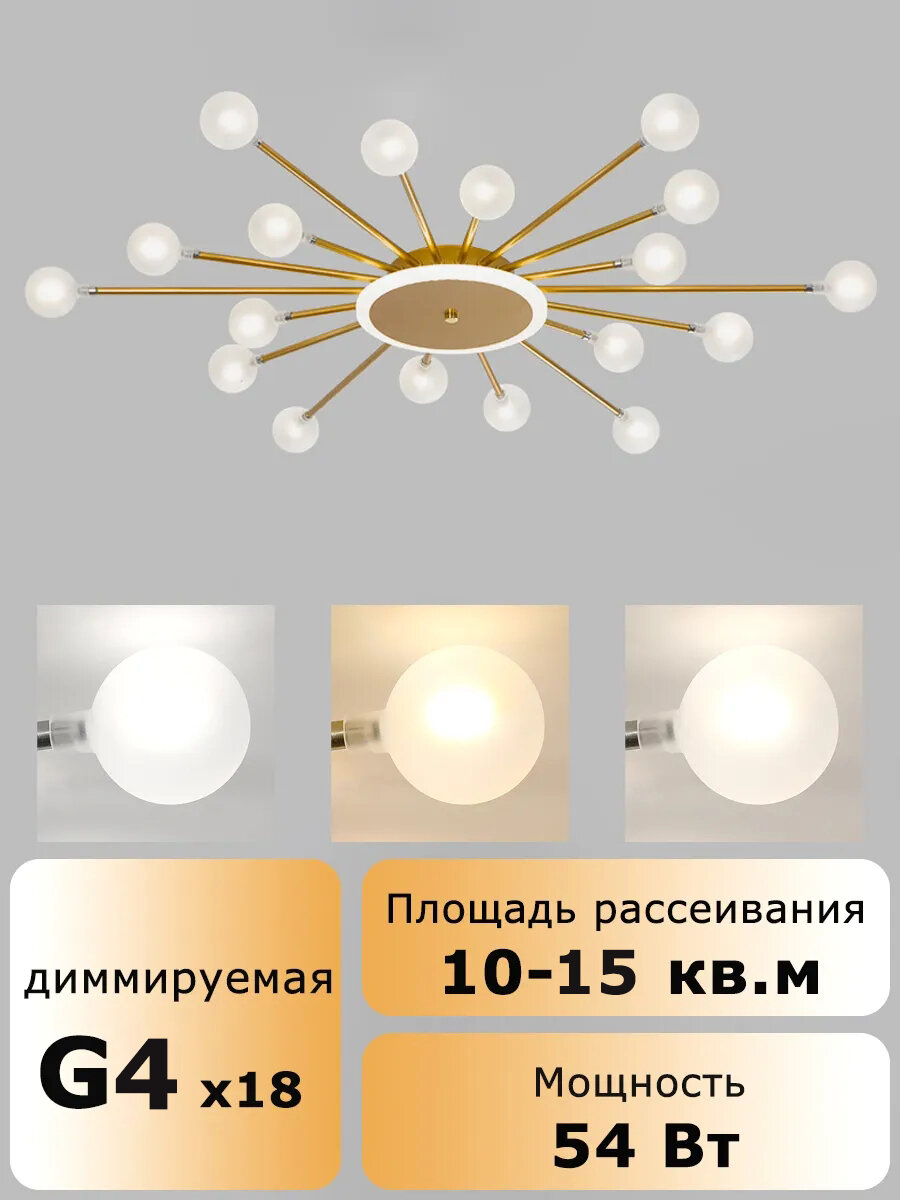 Люстра потолочная