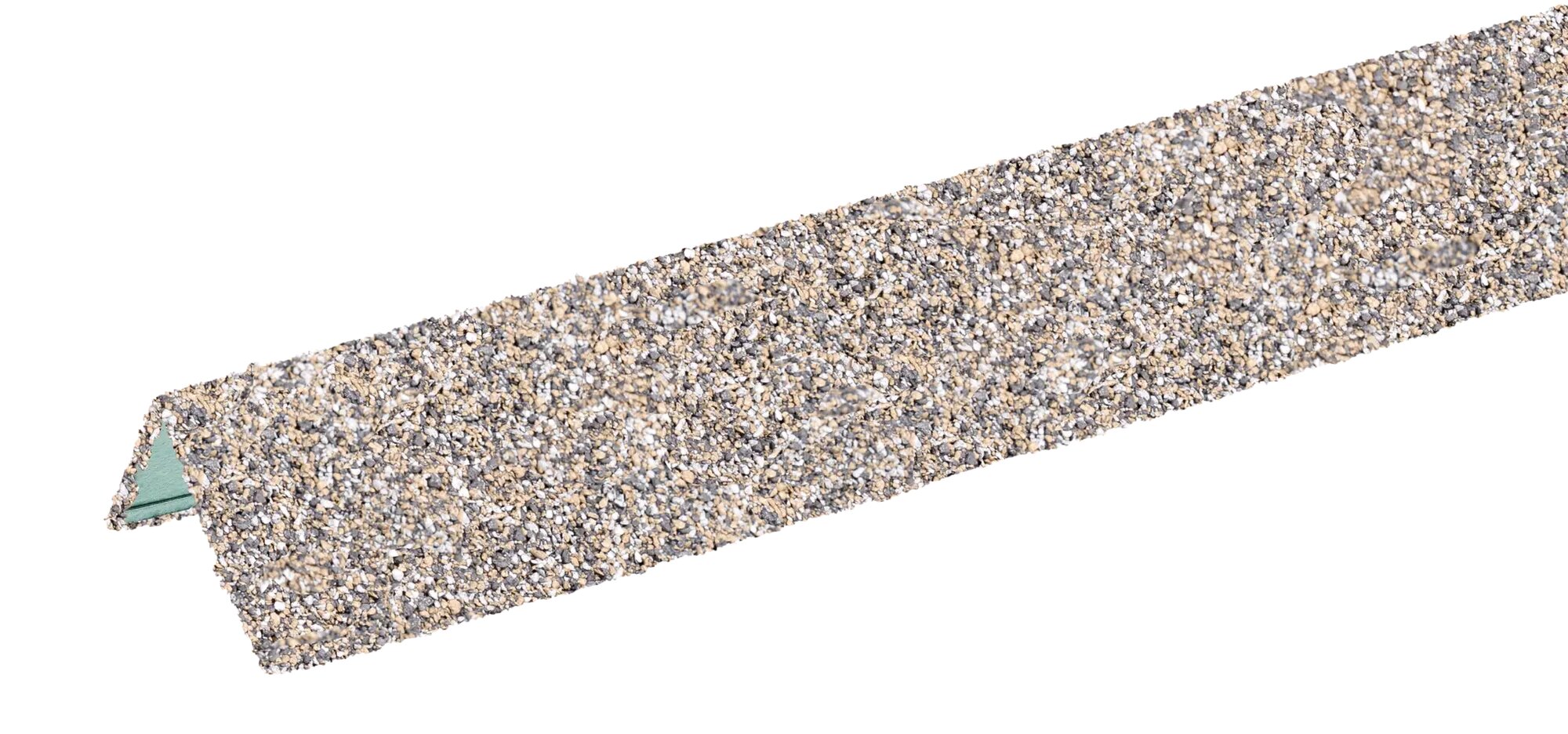 Угол внешний гранулят Hauberk 1.25 м. серо-бежевый