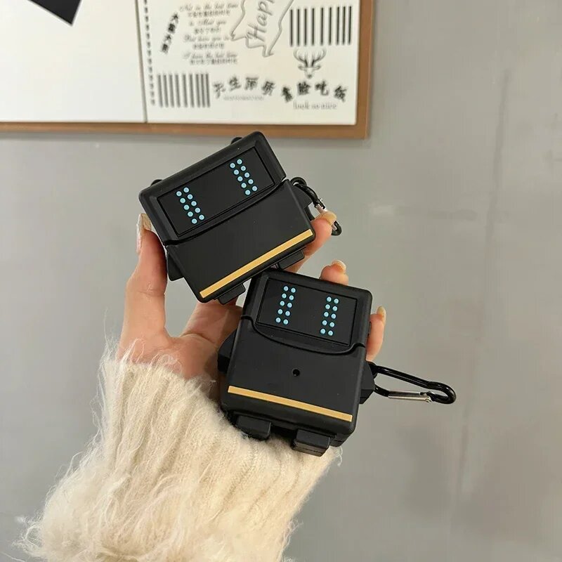 Чехол силиконовый аниме «Призрачная свинья» для HUAWEI FreeBuds FreeBuds Pro2, Robot BK