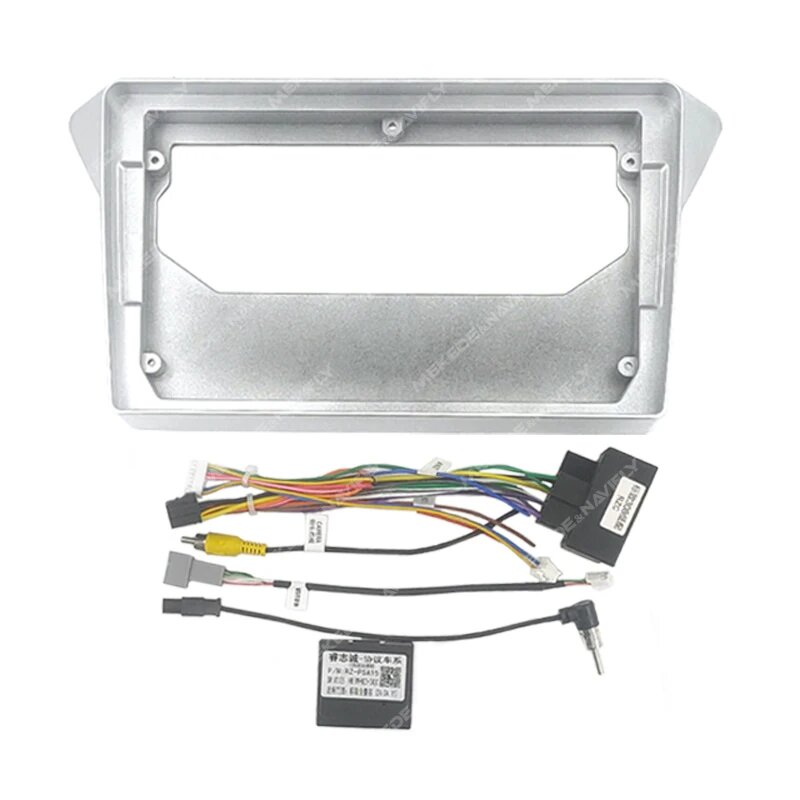 Рамка для автомагнитолы 9" Citroen C4 Picasso, Цвет: frame cable