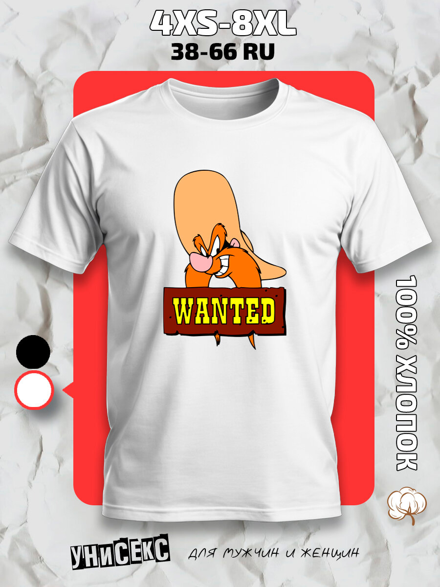 Футболка с принтом Йосемити Сэм