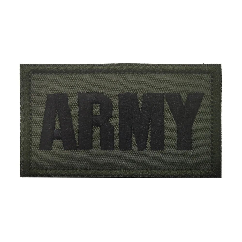 Патч Army вышитый, цвет 12