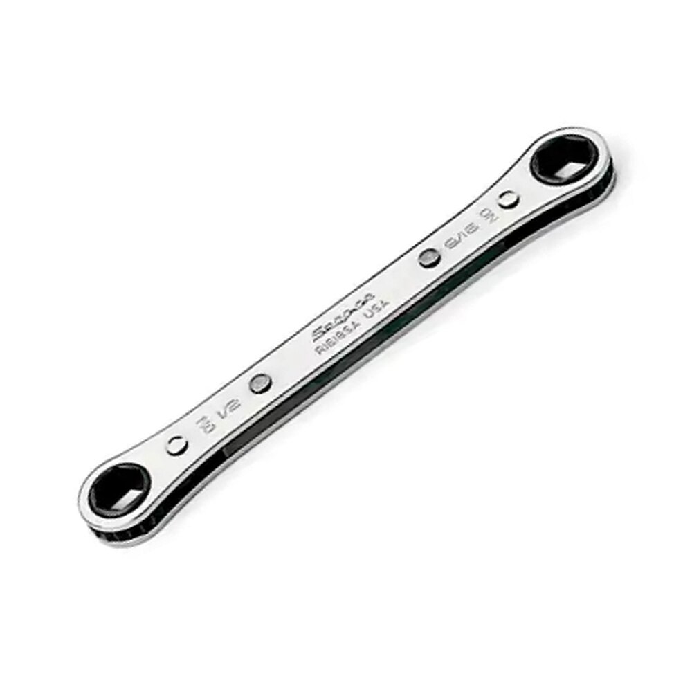 Ключ Snap-on накидной 6-гранный тpещоточный 3/8"-7/16", длина 140 мм R1214SA