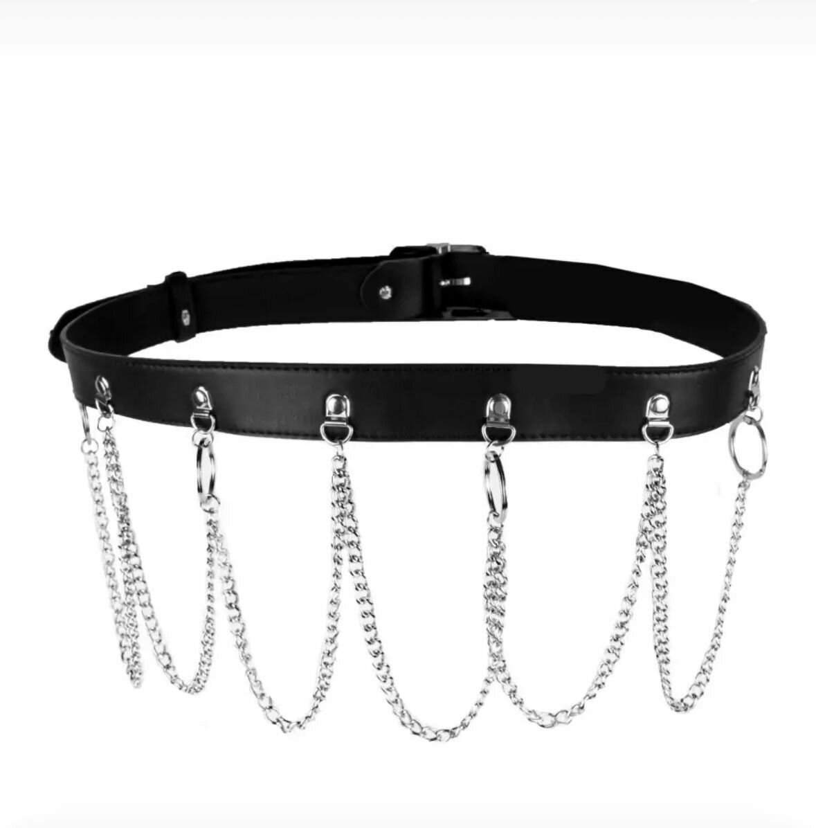 Пояс эротический, портупея женская эротическая, одежда для БДСМ, сексуальная, черная