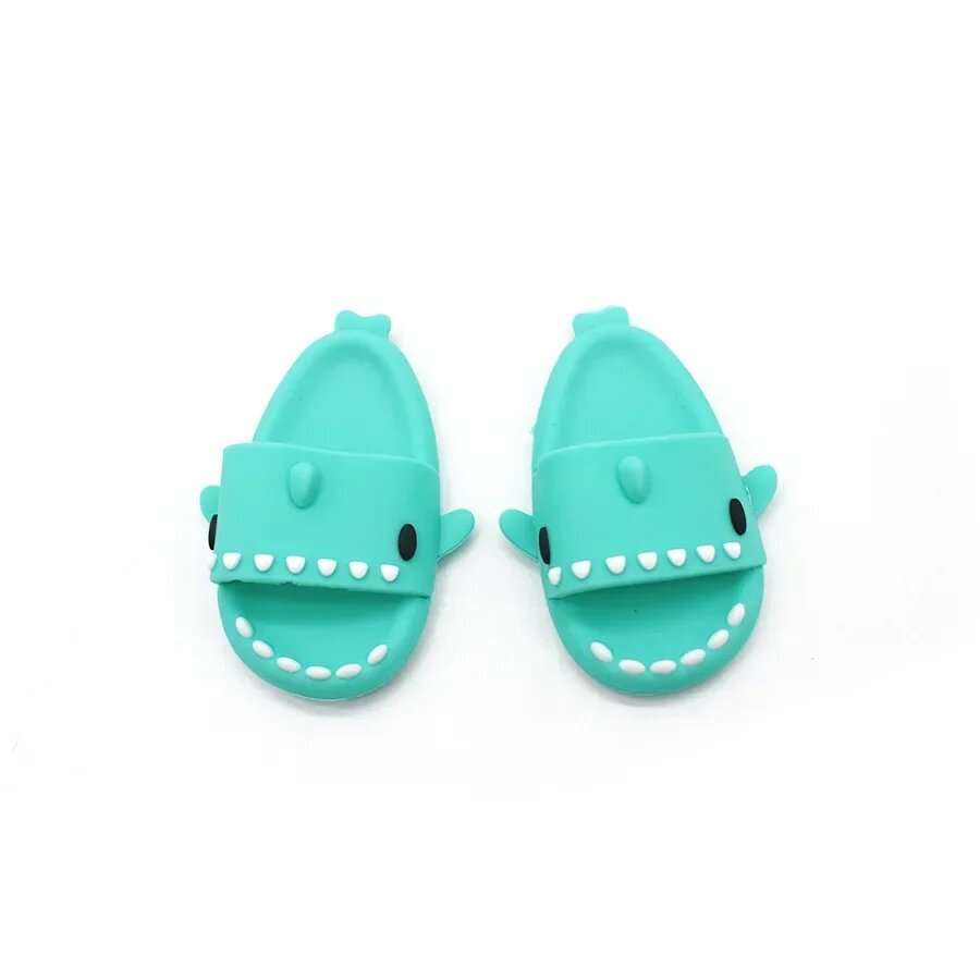 Пластиковые туфли Aitoyya для кукол OB11/16/30 см Turquoise, S(For OB11)