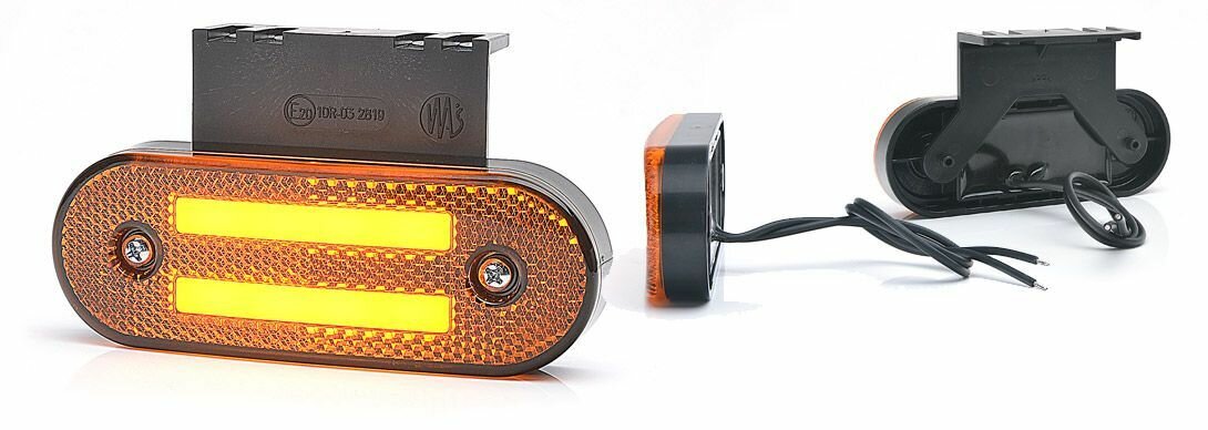 WAS Фонарь бортовой Neon Оранжевый (две полосы)
