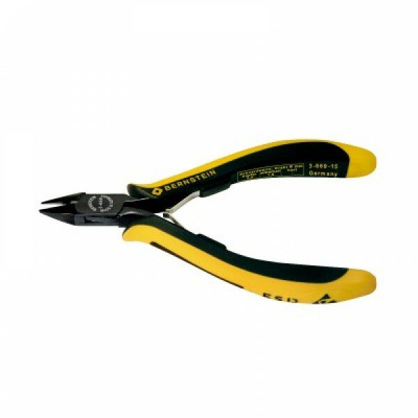 Бокорезы Bernstein 3-669-15 EuroLine ESD, 135 мм, заостренный носик, плоский срез