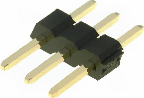Контакт CONNFLY DS1025-01-1*3P8BV1-B Штыревой штыревое "папа" PIN 3 прямой 2мм THT 1x3 1шт