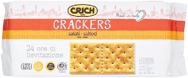 Крекер CRICH 931 Salted Crackers соленый 250г