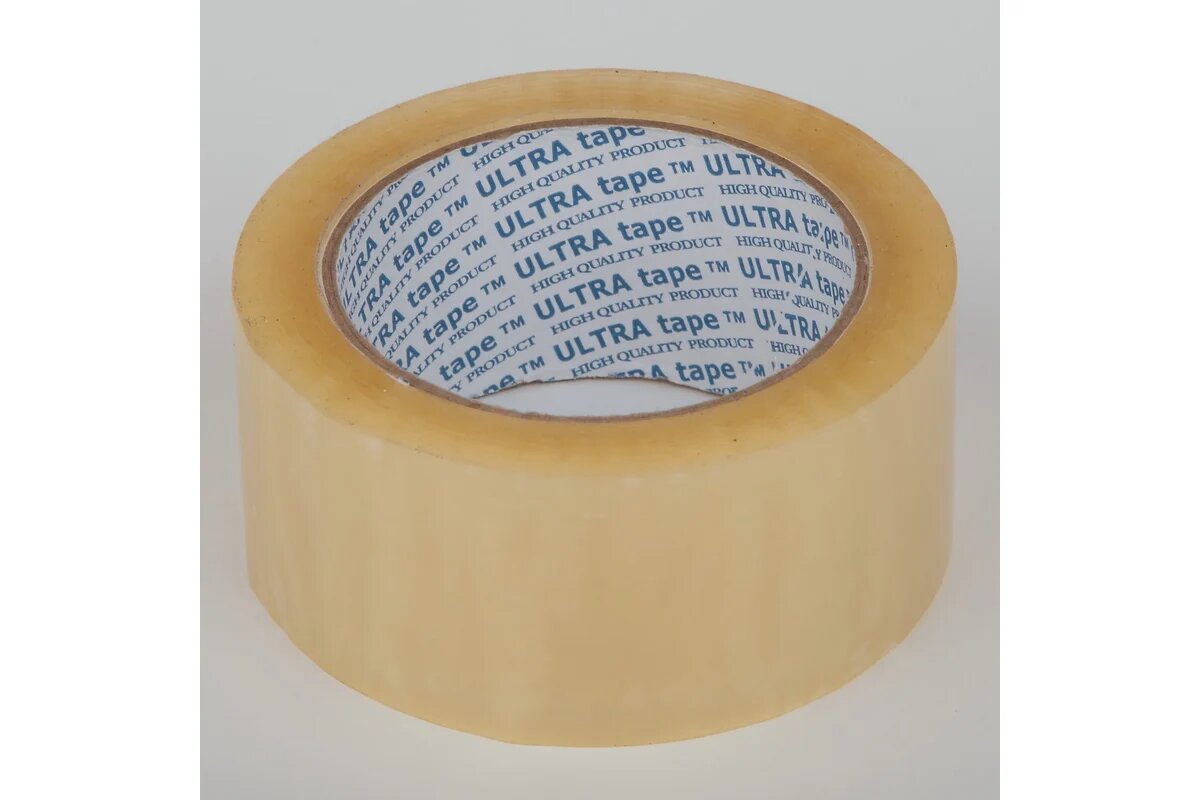 Ultra tape клейкая лента 48 мм × 120 м, прозрачная 40 мкм, для упаковки посылок