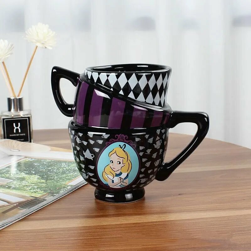 Коллекционная подарочная кружка MyPads в стиле Алиса в стране чудес 500 мл KD