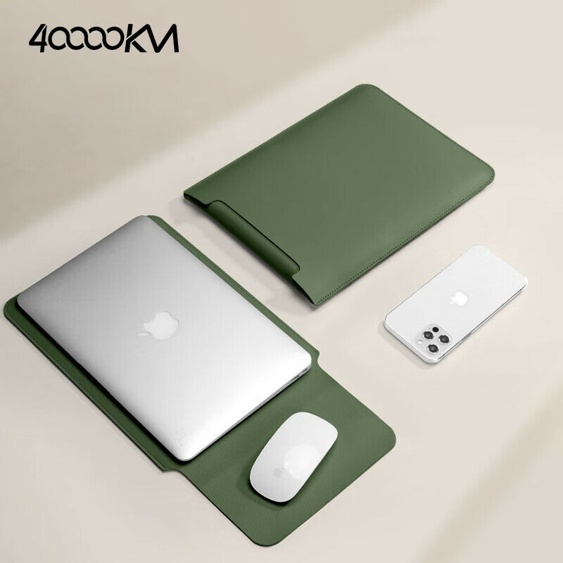 40,000 Km Laptop Sleeve 14-Inch Non-Magnetic Protective Case for Apple, Huawei, Lenovo, Xiaomi Laptops