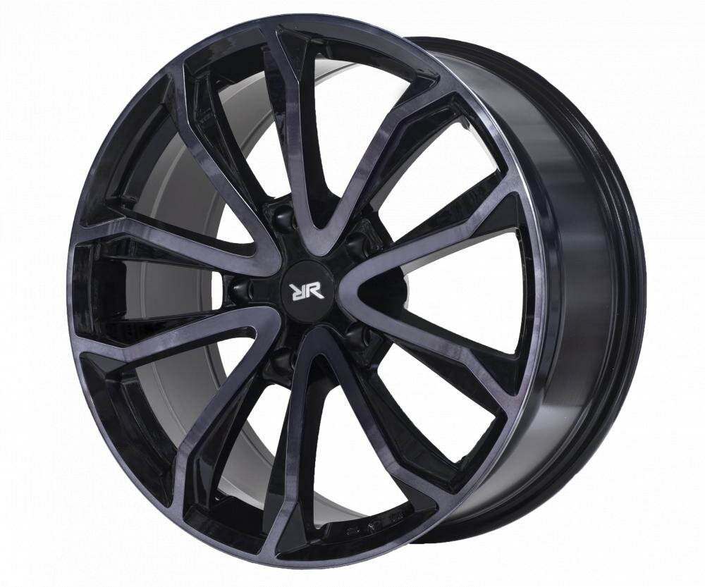 Диск Race Ready Technology CSS9529 22x9.5 5x150 et45 dia110.5 Чёрный глянцевый с проточкой, затемненный лак