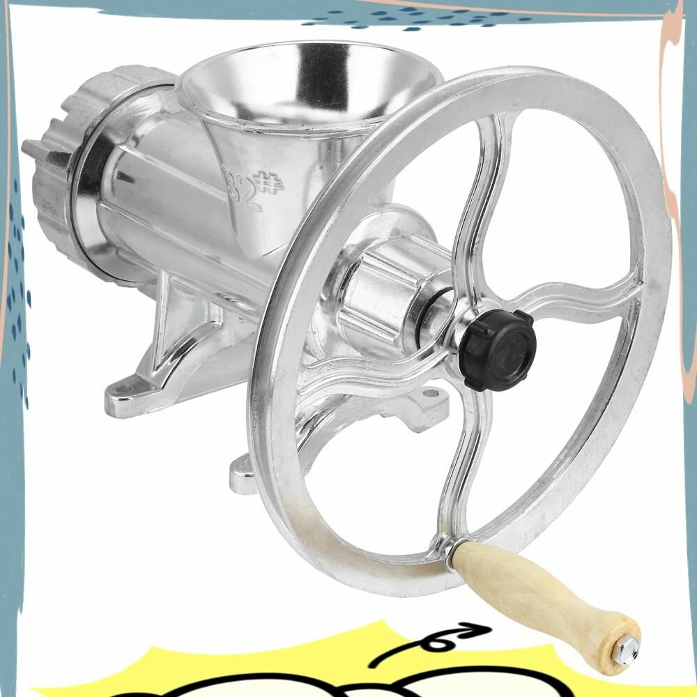 Мясорубка, многофункциональная, алюминиевая для домашнего использования