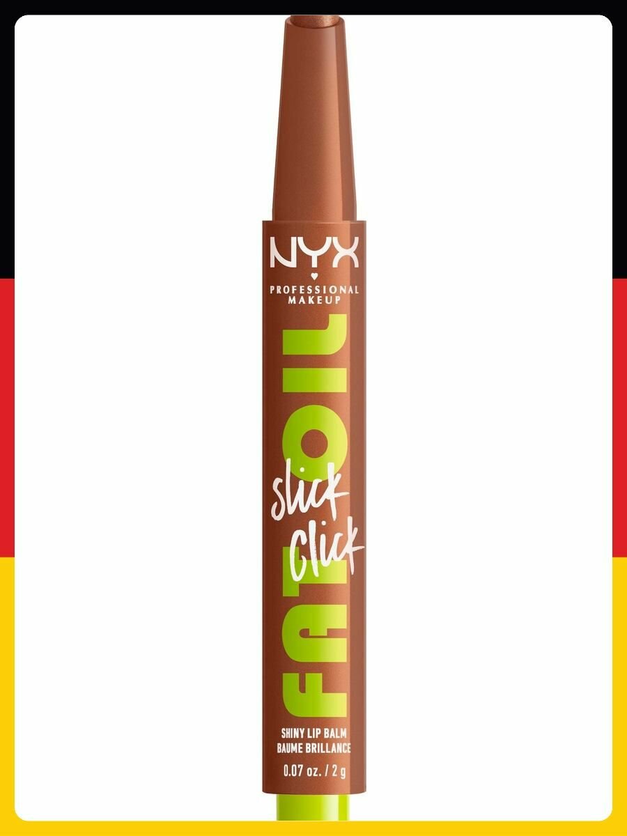 Губная помада NYX PROFESSIONAL MAKEUP Fat Oil Slick Click Lip Balm 17 Feedworthy