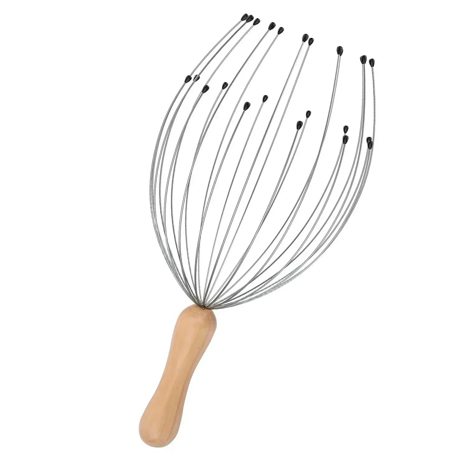 Массажер для головы с 24-мя пальцами, массажер для головы осьминога, скребок для кожи головы, массажный коготь, маленький артефакт, экстрактор для извлечения душа