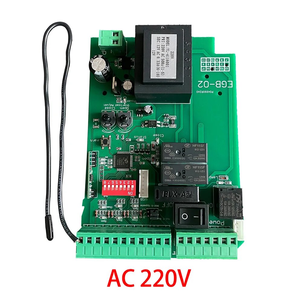 Интеллектуальная панель управления раздвижными воротами KUANGZIPENG 220/110В 220V Only Controller