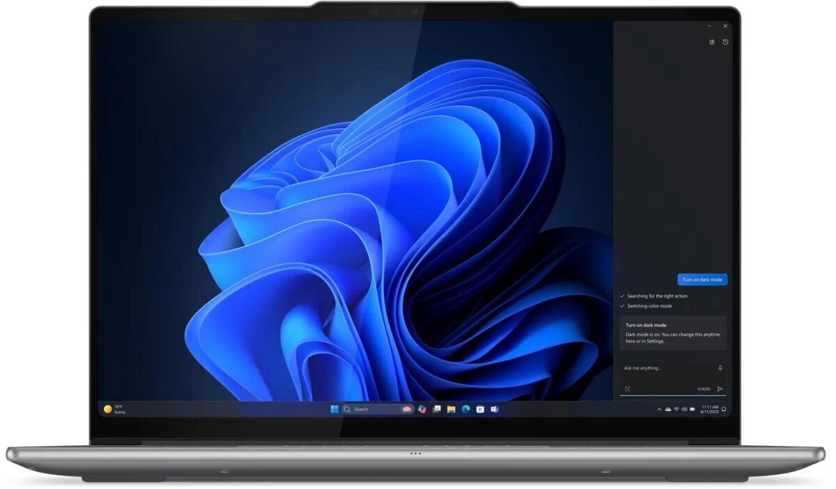 Ноутбук Lenovo Yoga Pro 7 14IAH10 14.5" OLED, Ultra 9 285H, 32GB, 1TB SSD, Intel Arc, Windows 11, grey (83KF002LRK)