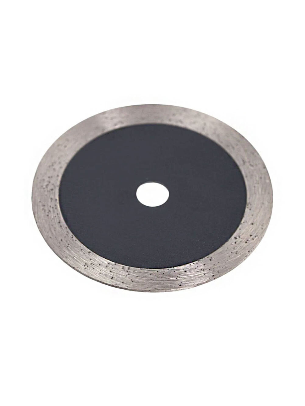 Диск алмазный по керамике 76х10х1 мм сплошной тонкий сухой рез