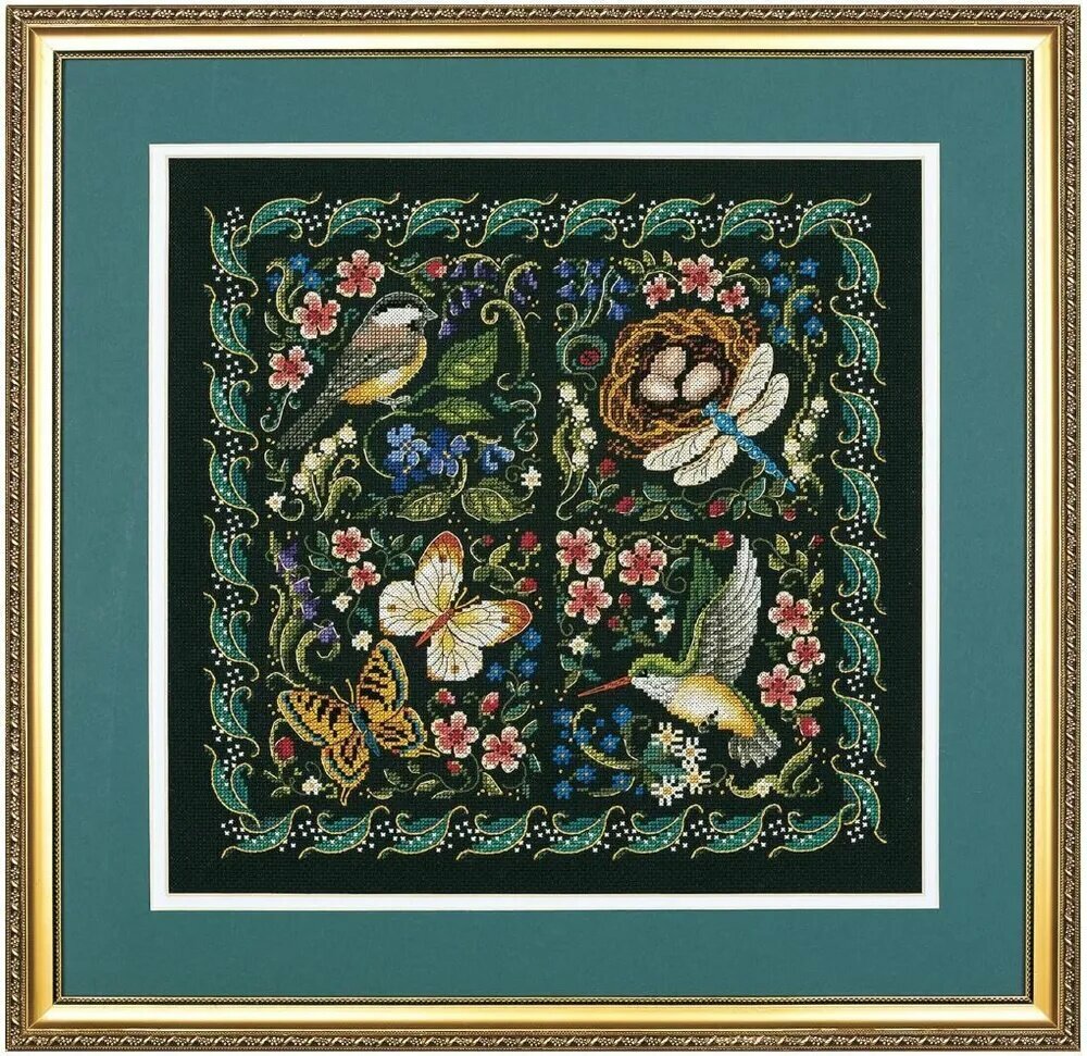 Набор для вышивания Dimensions The Finery Of Nature (Красота природы) 3824