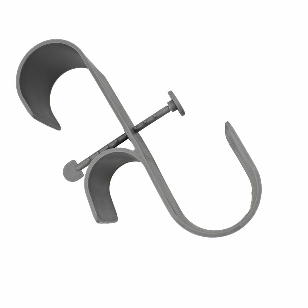 Кронштейн для крепления крючка для плавательного бассейна-серый-generation