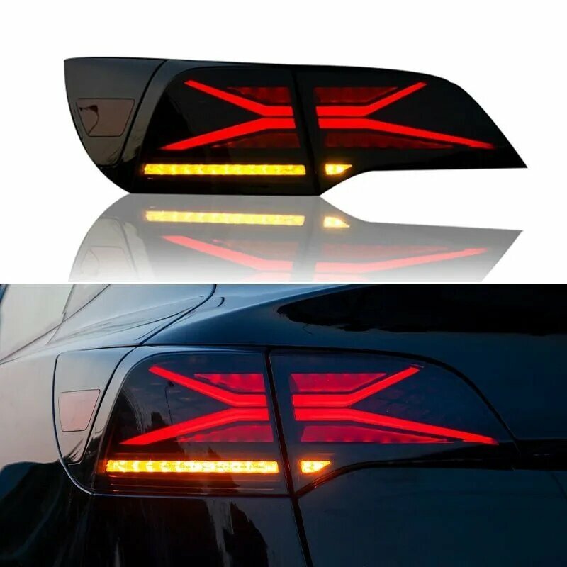 Фары автомобильные, Задний фонарь, 1 шт, арт. Тесла Модель Y 2019-2023