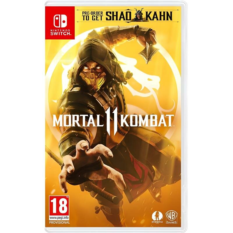 Игра Mortal Kombat 11 для NINTENDO SWITCH, multicolor