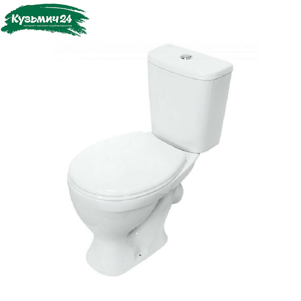 Унитаз напольный Sanita Формат Эконом, белый, 1 шт.