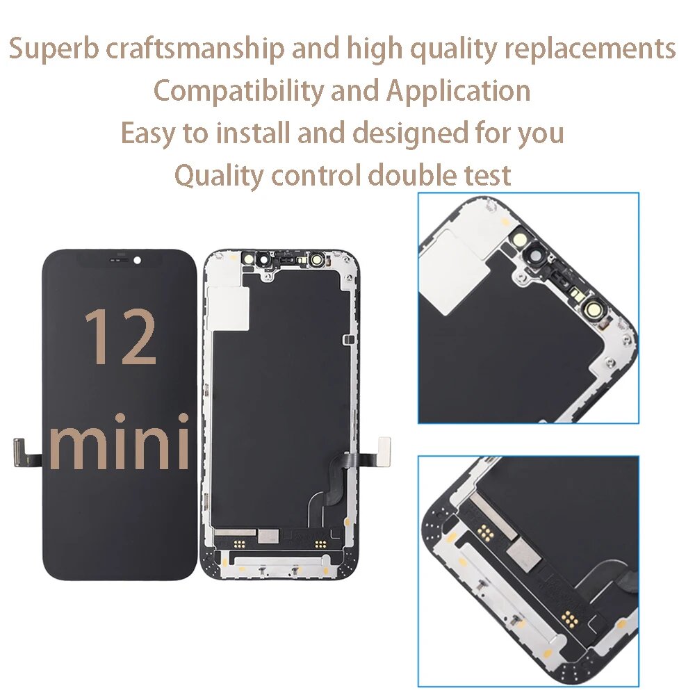 GX OLED для Iphone 12mini ЖК-экран мобильного телефона lcds сенсорная замена