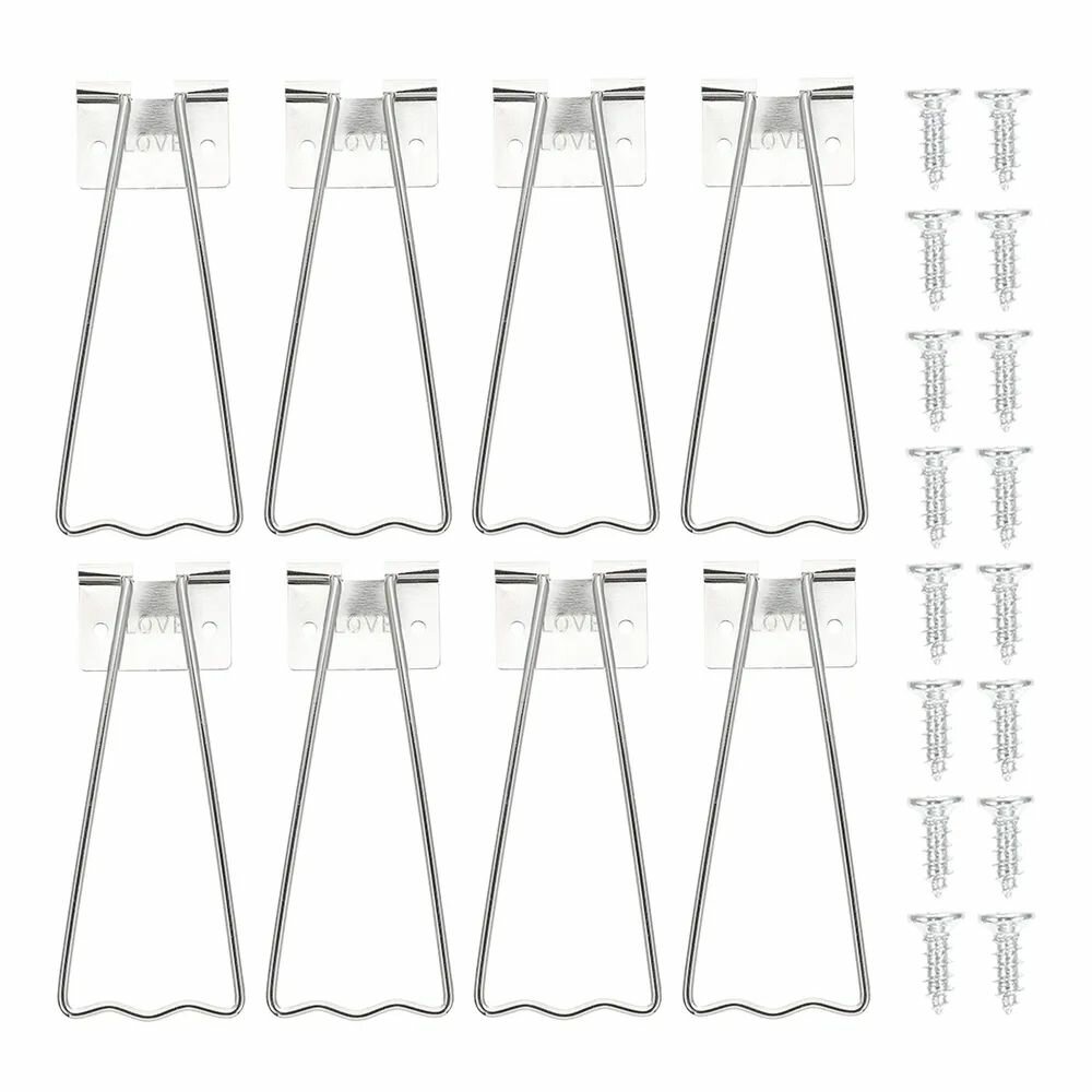 Подставки из металла для фоторамок, с шурупами, для поддержки фотоизображений