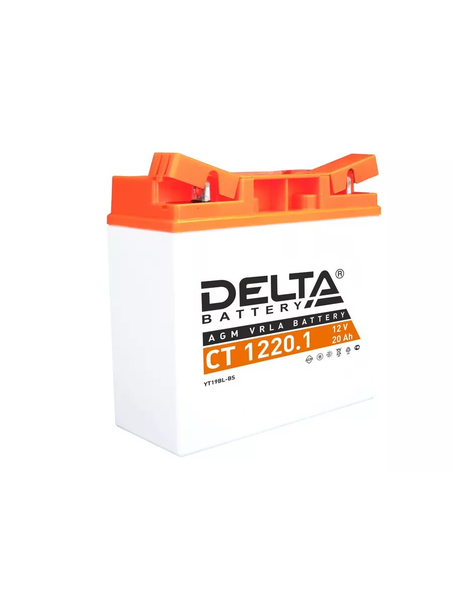 Аккумулятор DELTA CT1220.1 12V 20Ач 270А 181x77x167 обр. пол.