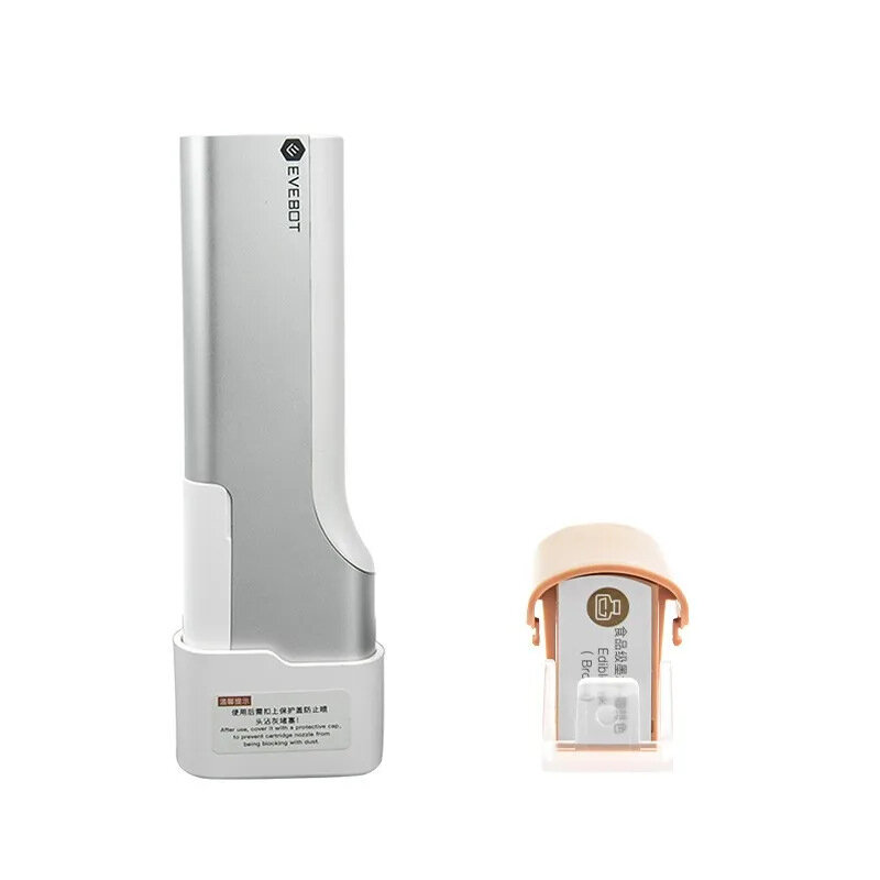 2026printpen Ручной струйный принтер съедобной краской для упаковки, датирования партийной продукции, цветной картридж