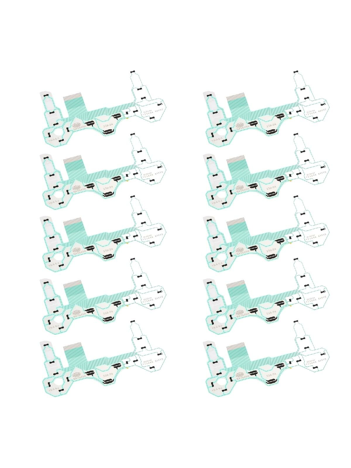 10 шт, проводящая пленка PS2 SA1Q42A