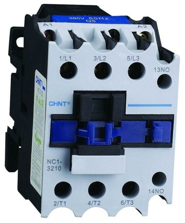 Контактор NC1-3210 32А кат. 230В AC 1НО AC-3 (R) CHINT 222051