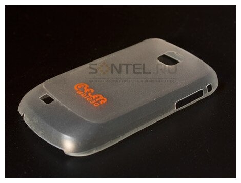 Чехол-накладка Clever Ultralight cover для Samsung Galaxy S5570 (прозрачный)