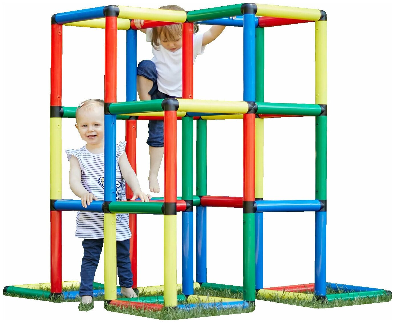 Игровой комплекс для дома и дачи Quadro Climbing Pyramid, пластик