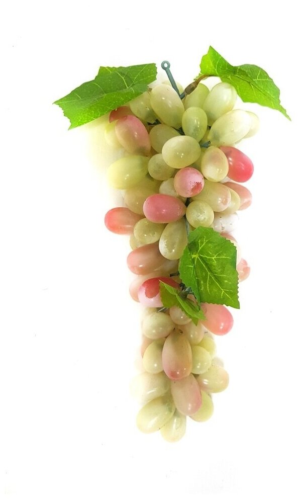 Искусственные цветы Holodilova "Гроздь винограда", длина 30см, желтые