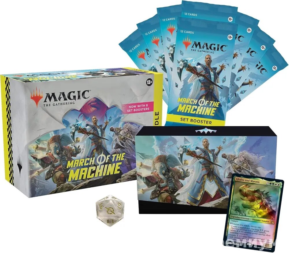 Magic The Gathering March of the Machine Bundle Set Booster настольная игра для компании