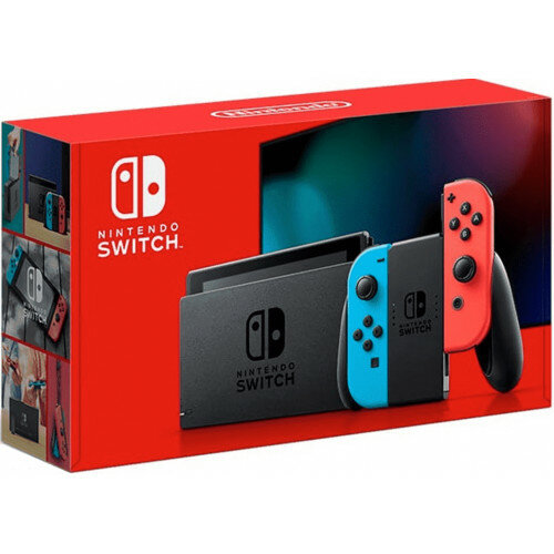 Приставка Nintendo Switch (Neon Blue/Neon Red) (2019)
