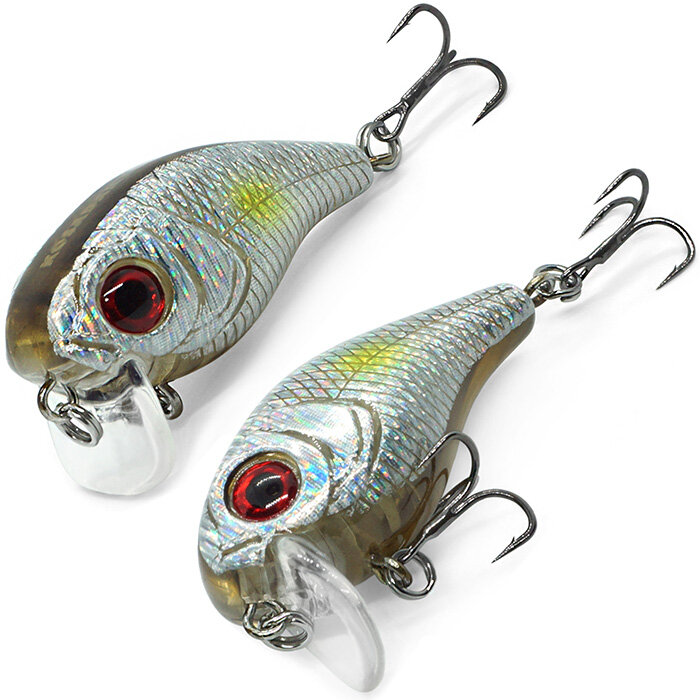 Воблер Kosadaka Raven Surf 38F плав, 38мм, 4.7г, 0.0-0.3м цвет GTS