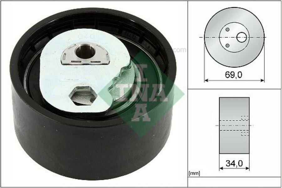 INA 531094110 Ролик натяжной ремня ГРМ FIAT: DUCATO