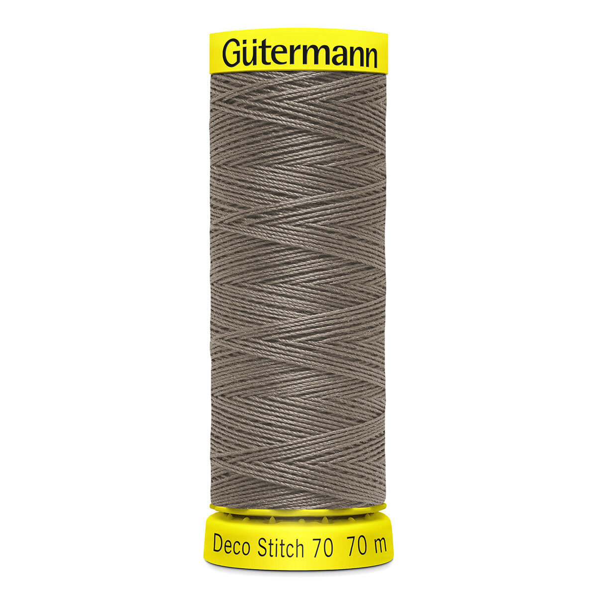 Нитки для декоративных швов Gutermann Deco Stitch 70, 70 м (727 дымчато серо-зеленый), 5 шт