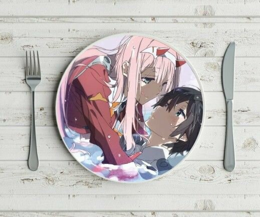 Тарелка Любимый во Франксе, Darling in the Franxx №4