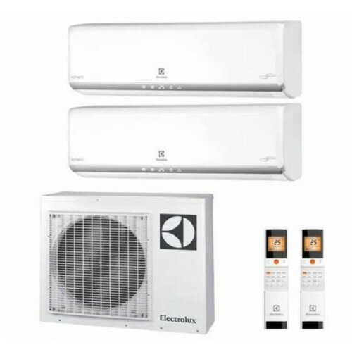 Мульти сплит система ELECTROLUX на 2 комнаты (25+30 кв. м.) серия Portofino