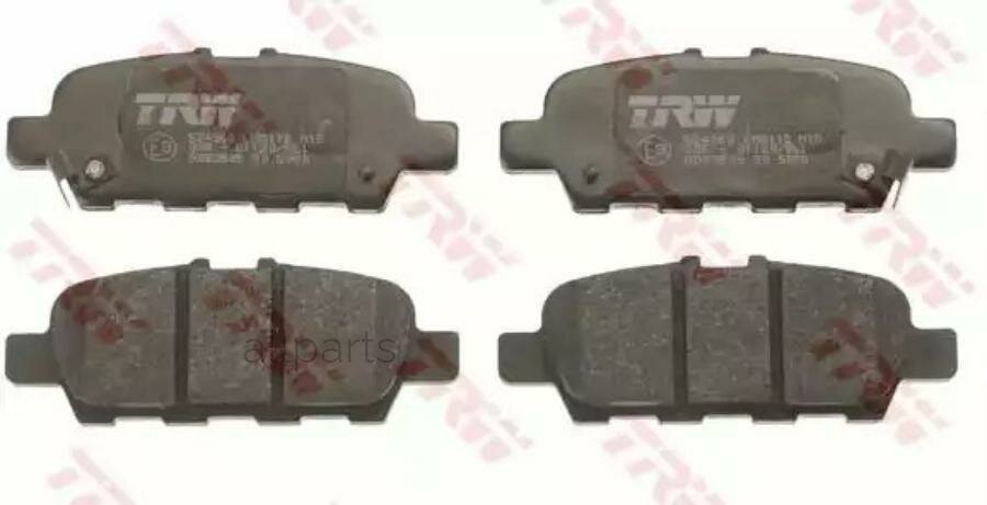 TRW GDB3508 Колодки зад. NISSAN TEANA, X-TRAIL, MURANO 02=>