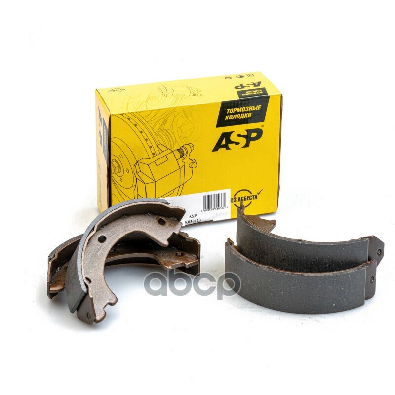 Задние тормозные колодки ASP арт. K030123