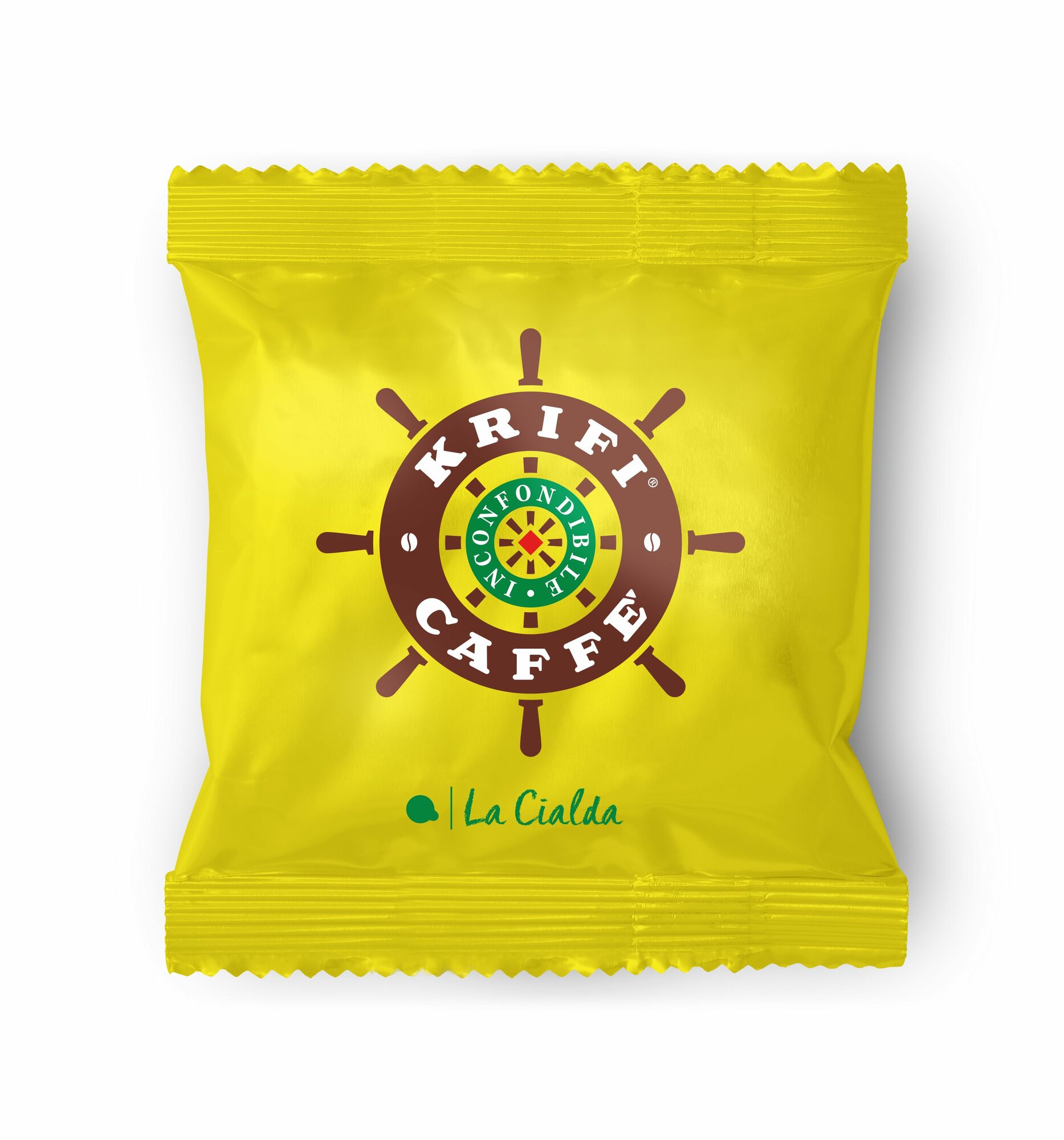 Кофе в чалдах KRIFI Espresso 150 шт, размер E. S. E.44 мм, Италия