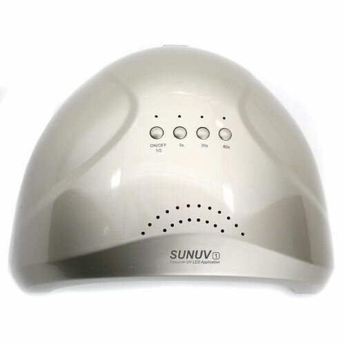 SUNUV Лампа для маникюра UV/LED 1, 24/48 Вт, золотой